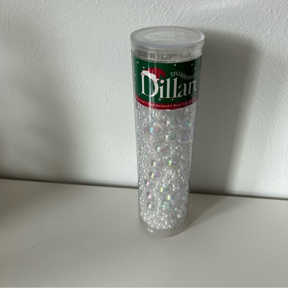 Dillards | Holiday | New Clear Bead Iridescent Pearl Strands 3 Long ...